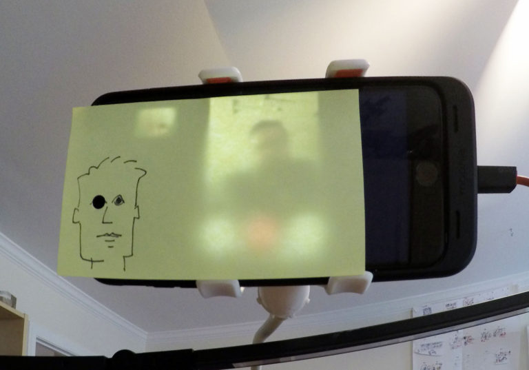 A delightful way to make virtual eye contact | Digital Visual Facilitation